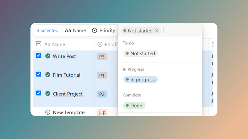 How To Bulk Edit Notion Rows In Databases (2024 Quick Guide)